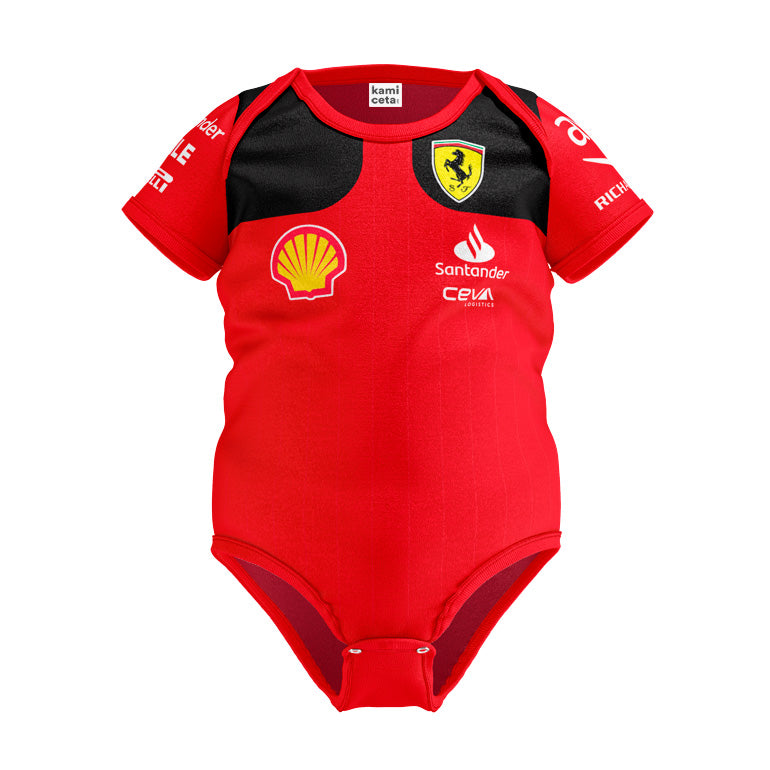 Pañalero Ferrari para Bebé Sainz/Leclerc – kamiceta.mx